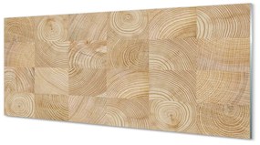 akrylový obraz Dřevo kostka obilí 120x60 cm
