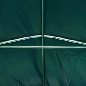 Plachtová garáž PVC 1,6 x 2,4 m zelená 3056430