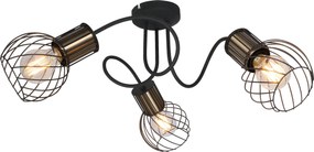 XXXLutz STROPNÍ BODOVÉ SVÍTIDLO, 60/60/24 cm Globo - Online Only svítidla - 004558042403