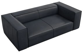 Tmavě modrá kožená pohovka 212 cm Madame – Windsor &amp; Co Sofas