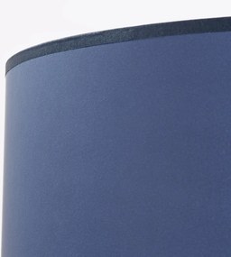 Sollux Lighting Stojací lampa NEVIA tmavě modrá