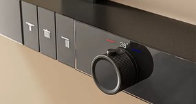 Termostatický sprchový systém BSE1719 | 5 provedení — Černá