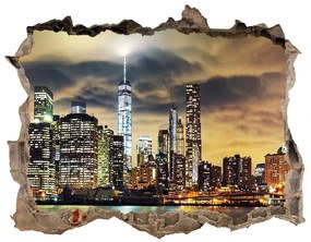 Wallmuralia Fototapeta díra na zeď Manhattan New York 95x64 cm