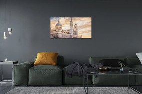 Obrazy na plátně Španělsko Cathedral při západu slunce 120x60 cm