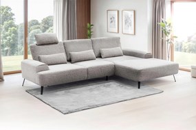 XXXLutz ROHOVÁ SEDAČKA, textil, béžová MID.YOU - Sedací soupravy - 000694007706