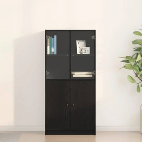 Vysoký bufet Černý dub 68 x 37 x 142 cm 3329301
