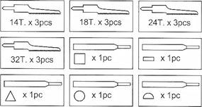 Pneumatická pilka/pilník FISAW AR-1519BK