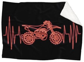 Deka Srdeční puls – motocross (Podšití beránkem: ANO)