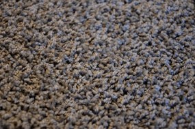 Vopi | Kusový koberec Color Shaggy šedý - Květina průměr 160 cm