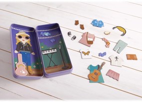Petit Collage Magnetické puzzle Muzikantka