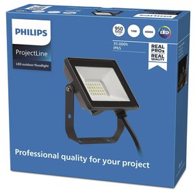 Venkovní reflektor Philips ProjectLine LED 4 000K 10W