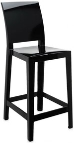 Kartell - Barová židle One More Please nízká, černá