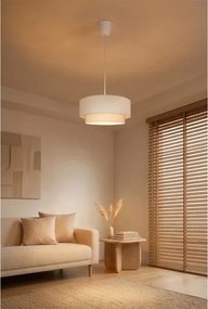 Brilagi - LED Lustr na lanku BOHO ECO 1xE27/10W/230V pr. 40 cm krémová