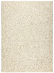 koberec SOFFI shaggy 5cm krém velikost 160x220 cm | krásné koberce cz