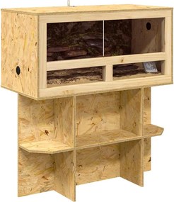 Terárium Hnědá 80 x 40 x 90 cm OSB 3397893