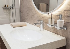 Hansgrohe AddStoris, nádobka na ústní hygienu, chromová, HAN-41749000