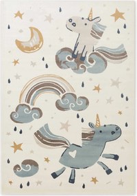 Hanse Home, Dětský koberec Adventures 106413 Cream Multicolor, 120x170, vícebarevná, dětský pokoj