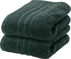 Ručník Comfort 50 x 100 cm tmavě zelený, 100% bavlna