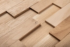 OLECH - DUB, broušený povrch, jednotlivé lamely nebo obkladový panel 590 x 90 x 4 a 10 mm (0,0531m²) - dřevěný obklad panel 590 x 90 mm (0,0531 m²)