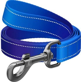 Vodítko nylon WAUDOG Mono 1,5x122cm modré
