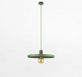 Závěsná lampa SILA GREEN PEAPOD fi 44,5 cm.