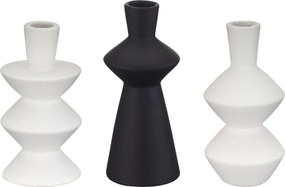 XXXLutz VÁZA, keramika, 12/14/12.5 cm Ambia Home - Keramické vázy - 008527048903