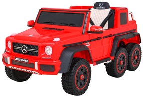 Dětské elektrické auto Mercedes AMG G63 Červené