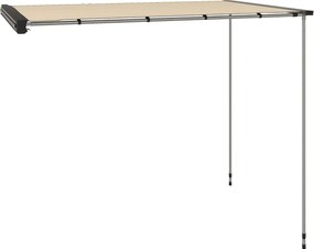 Outsunny Auto Markýza 160 x 250 cm Skládací Voděodolný Slunečník s Keder UV Ochrana Střešní Stan Auto Slunečník pro Kempink Karavany SUV Karavany Venk