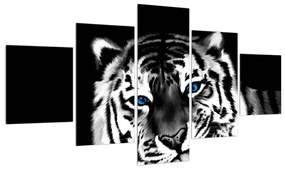 Obraz tygra s mládětem (125x70 cm)