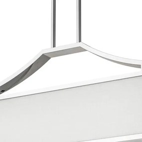 Designový lustr Gerdo Ovale chrom