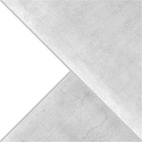 RAKO Roof - Dekor 40x40 cm, bílošedá WDV42669