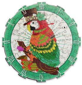 GFT Dřevěné zvířecí puzzle - papoušek - AKCE!