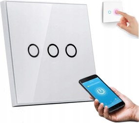 Vypínač světla 3 Neo Wifi Alexa Tuya iOS Android Smart Home Inteligentní