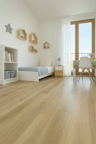 IVC Commercial, PVC podlaha - lino Logitex Ultimate 55 Toronta T13, na míru, šíře 2m,4m, béžová, filc, chodba / předsíň