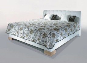 Zvýšená čalouněná postel CASSA s úložným prostorem, 160×200 cm Velikost postele: 160 × 200 cm