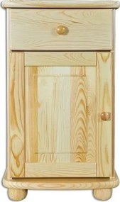 Casarredo - Komfort nábytek Komoda DK-159, 1D1S, masiv | barva: bez moření borovice