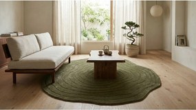 Tmavě zelený koberec 160x230 cm Pebble – ESTE