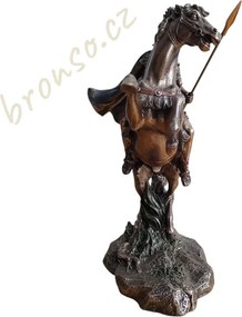 Římský centurion na koni – soška válečníka, historická dekorace, sběratelská figurka Veronese WU76086A4