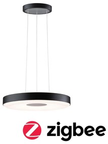 P 79779 LED závěsné svítidlo Smart Home Zigbee Puric Pane 2700K / 11 / 1x7W černá/šedá stmívatelné - PAULMANN