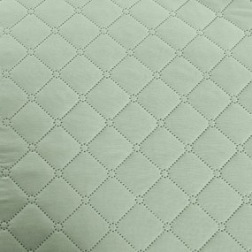 Přehoz na postel MICROVELLE, zelený Rozměr: 170 x 210 cm