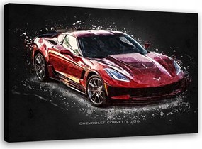 Obraz Canvas Auto Chevrolet Corvette Z06 120x80