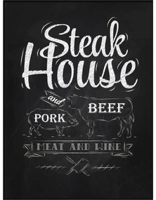 Cedule Steak House 40 x 30cm