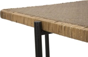 Konferenční stolek Cebu 75 cm černý/hnědý