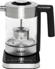 Graef WK 350 stříbrná / Rychlovarná konvice / 2000 W / 1 L