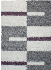 Kusový koberec Gala 2505 lila - 100 x 200 cm