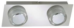 Briloner Briloner 2257-028 - LED Koupelnové stropní svítidlo SURF 2xLED/5W/230V IP44 BL0637