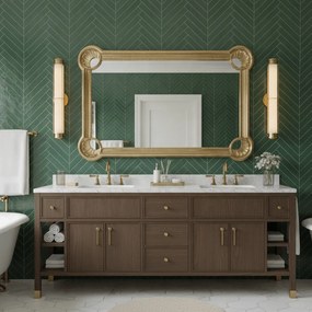 Elstead SAYLOR M koupelnové světlo IP44 mosaz 61 cm LED 23,5W 1220 lm