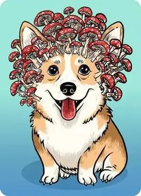 RAVENSBURGER Puzzle se stojánkem Corgi / 100 dílků / od 10 let