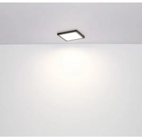 Globo 12380-24B - LED Stropní svítidlo LASSE LED/24W/230V 3000/4000/6500K černá