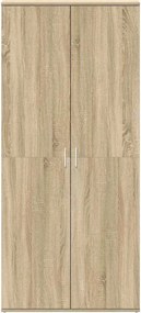 Skříň na obuv 80 x 39 x 178 cm Kompozitní dřevo Sonoma dub 3333868
